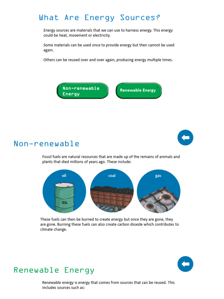 Energy Sources Orison Notes | PDF