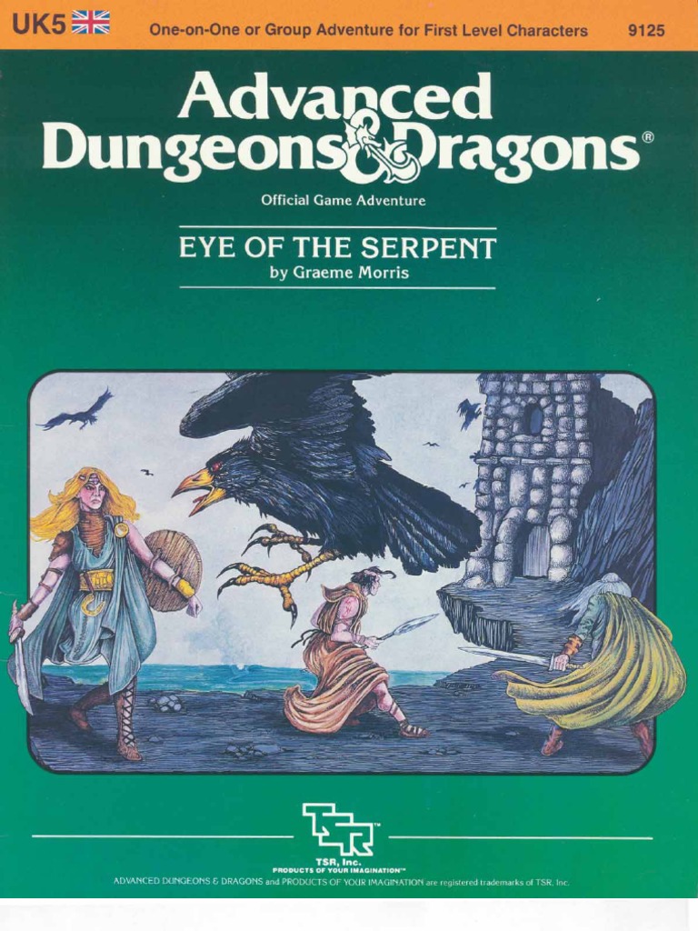 1e - Adventure - UK5 Eye of The Serpent (Level 1) | PDF | Dwarf ...