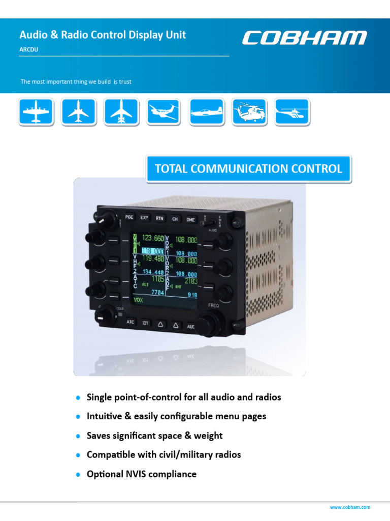 ARCDU: Advanced Audio Control Unit | PDF | Computing | Electronics