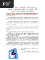 10 Reglas de Higiene en el Baño | PDF | Higiene | Baño