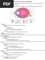 Human Eye Structure and Function Guide | PDF | Eye | Myopia