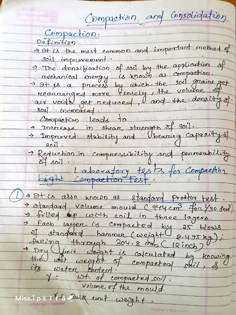 Soil Compaction Methods and Tests | PDF | Agriculture | Earth Sciences