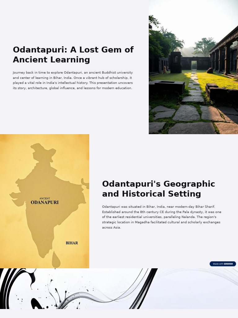 Odantapuri: Ancient Hub of Learning | PDF | Nāstika | Indian Philosophy