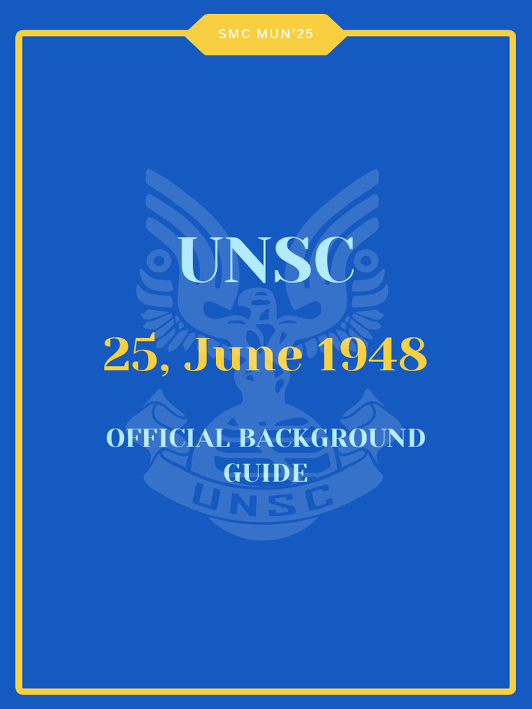 UNSC Background Guide | PDF | United Nations Security Council | United ...