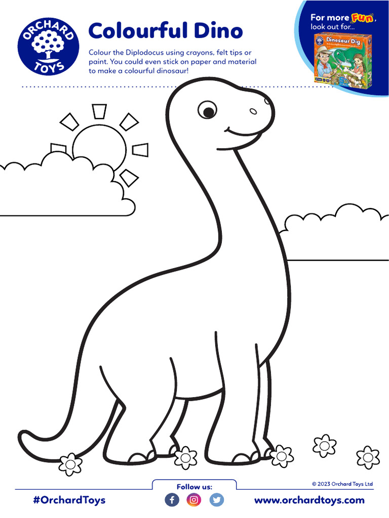 colourful_dino_activity_sheet | PDF