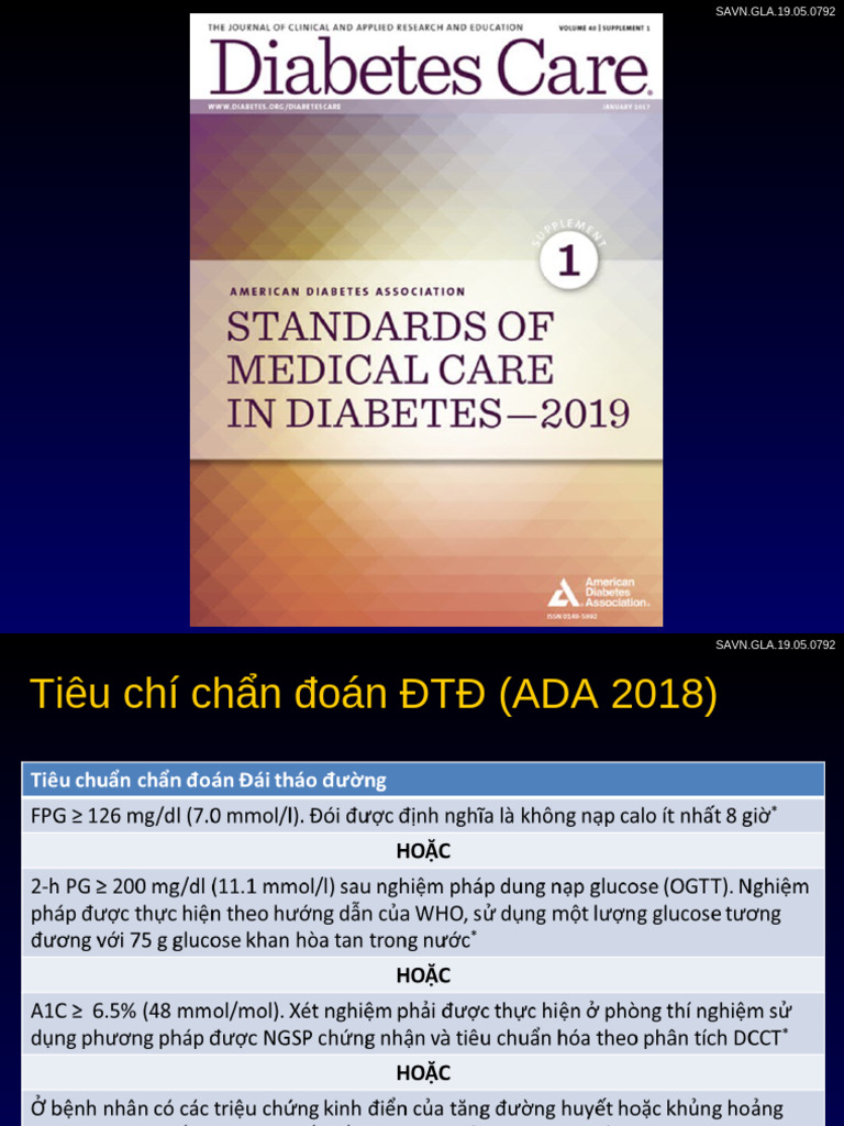Cap Nhat Insulin ADA 2019 | PDF
