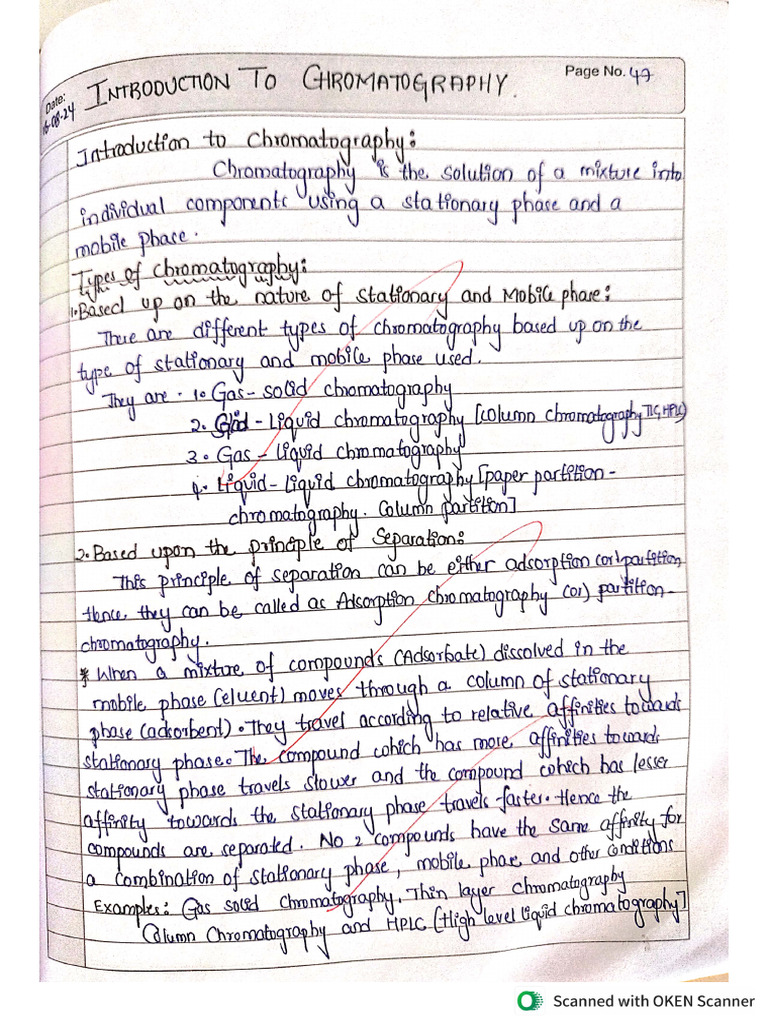 Introduction To Chromatography-1 | PDF