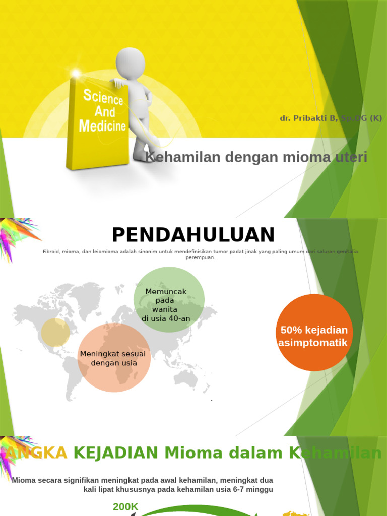 PPT Kehamilan Dan Mioma | PDF