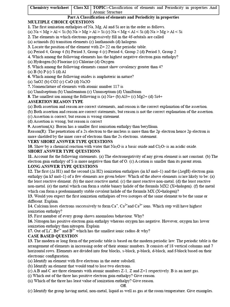 Unnilennium: Atomic Number Insights | PDF | Periodic Table | Chemical ...