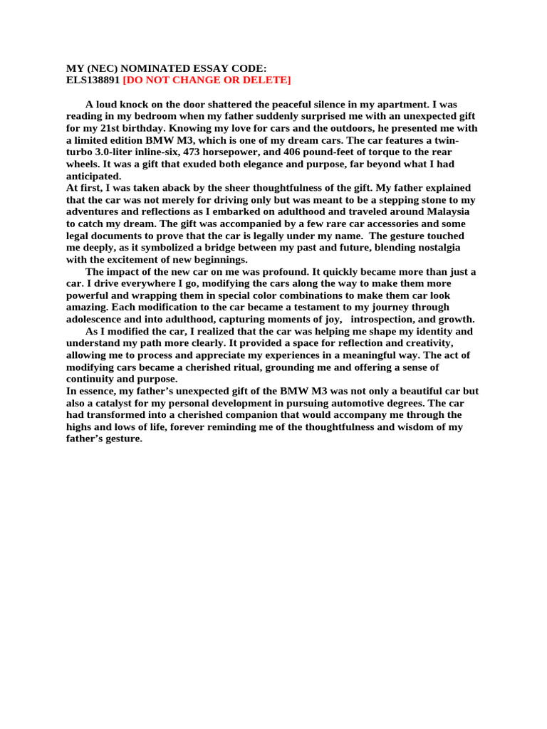 ELS English Language Ambassador Award Essay Writing Competition 2024 ...
