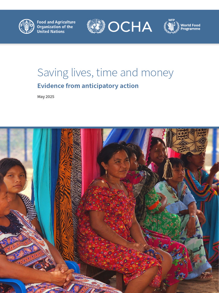 Saving Lives, Time and Money - Evidence From Anticipatory Action, May ...