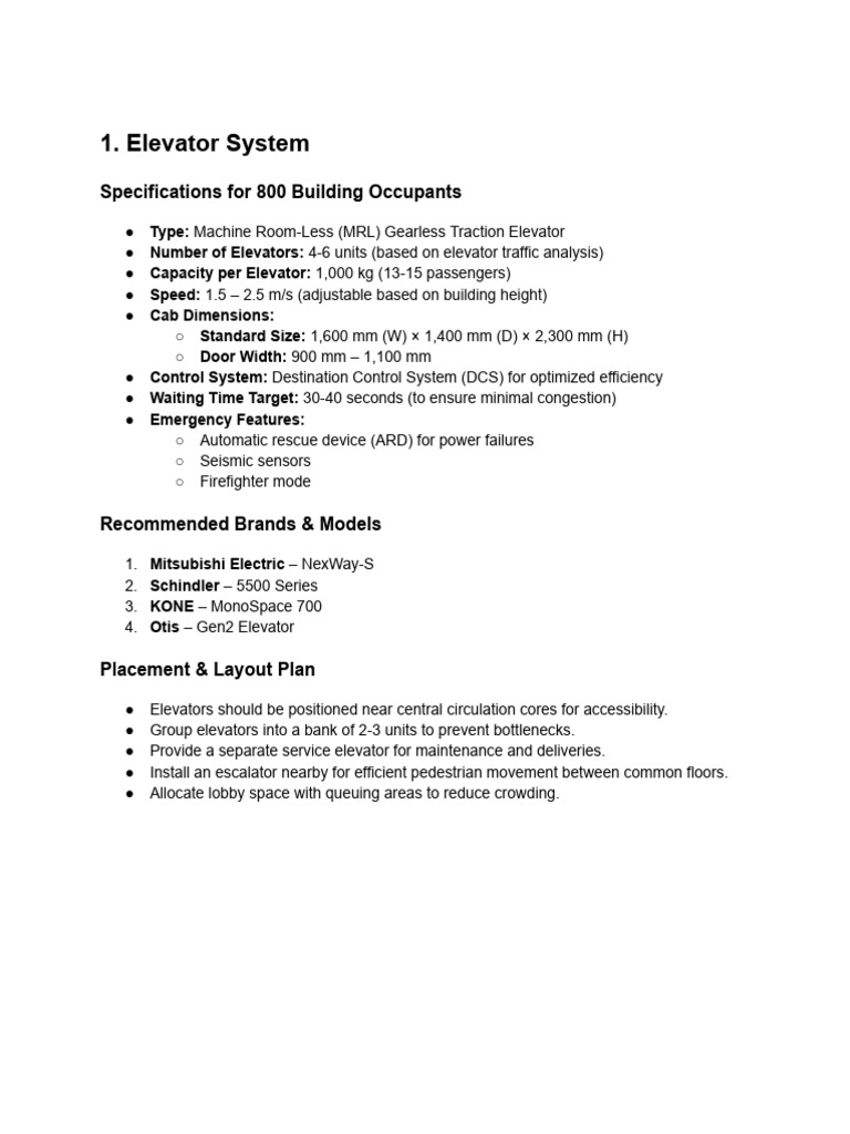 Bu- Elev Esca | PDF | Elevator | Escalator