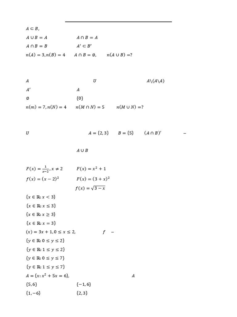 HIGHER MATHS MCQ (Chapter 1-14) | PDF | Numbers | Line (Geometry)