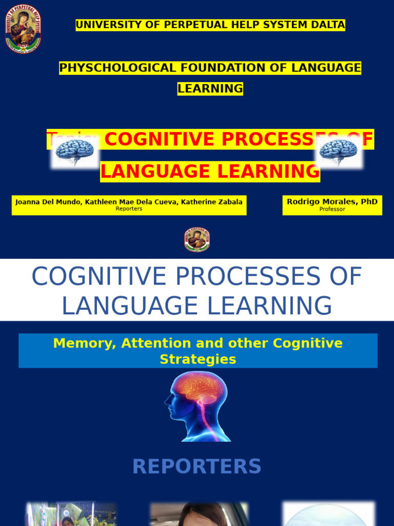 Cognitive Strategies for Language Learning | PDF | Learning | Language ...