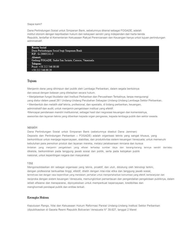 Fogade Apa Itu | PDF