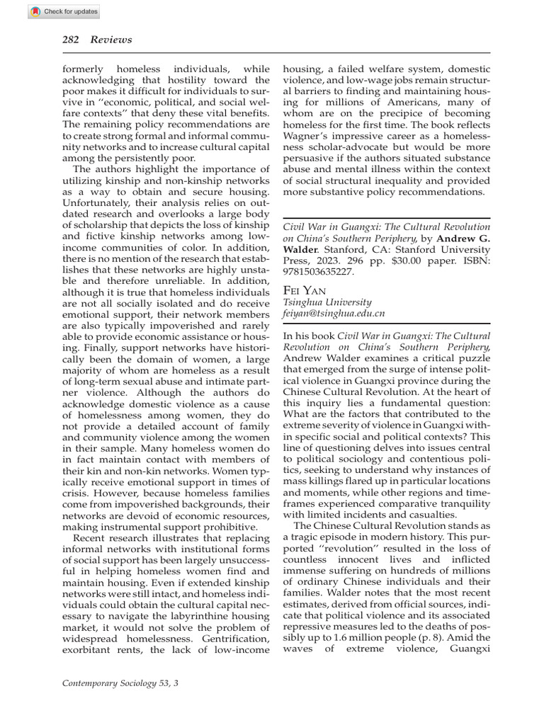 Review of Civil War in Guangxi | PDF | Violence | Epidemics