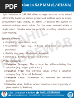 Valuation Types in SAP | PDF | Computers