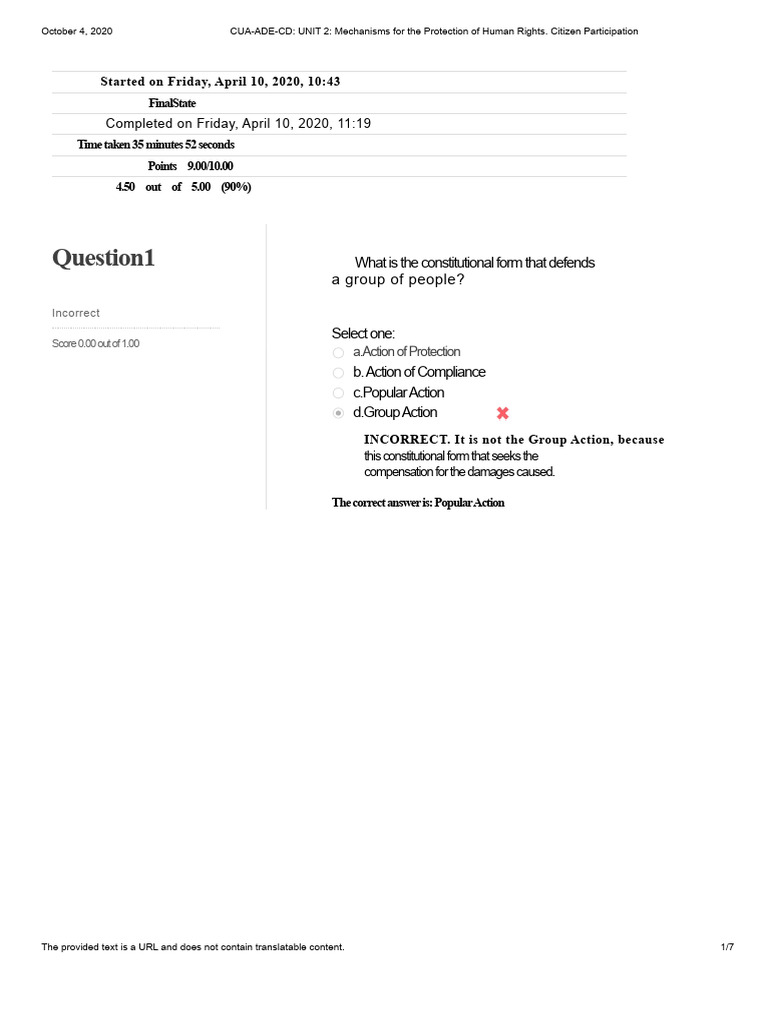 Evaluation UNIT 2 Constitution and Democracy | PDF | Government | Justice