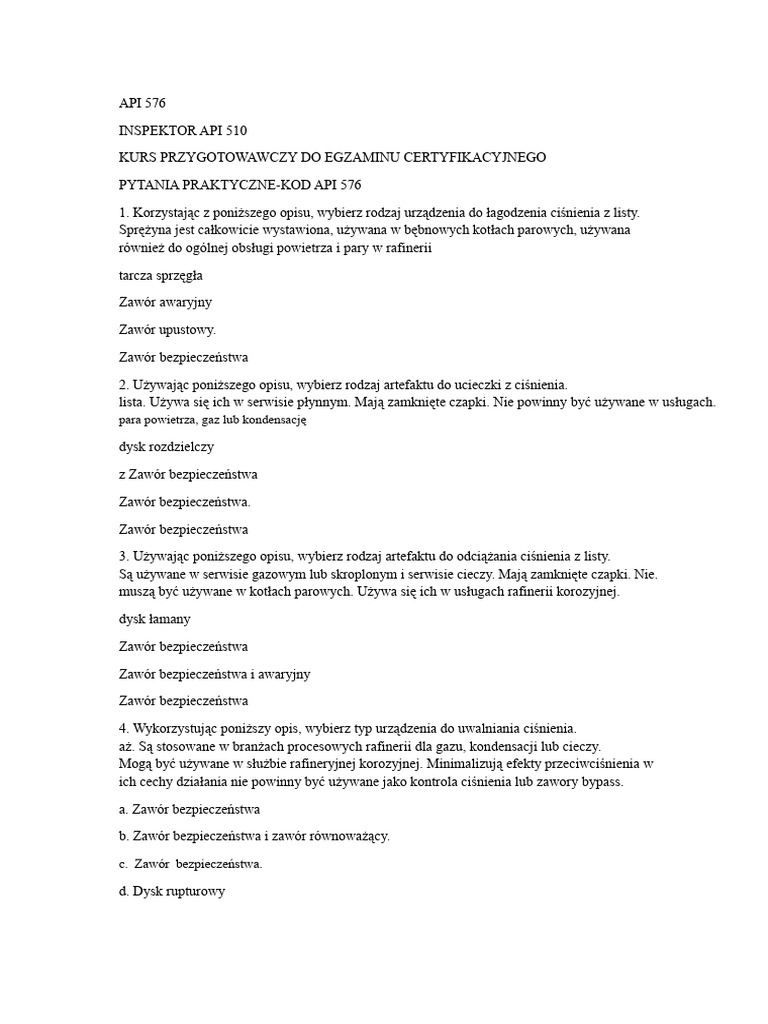 Api 576 | PDF