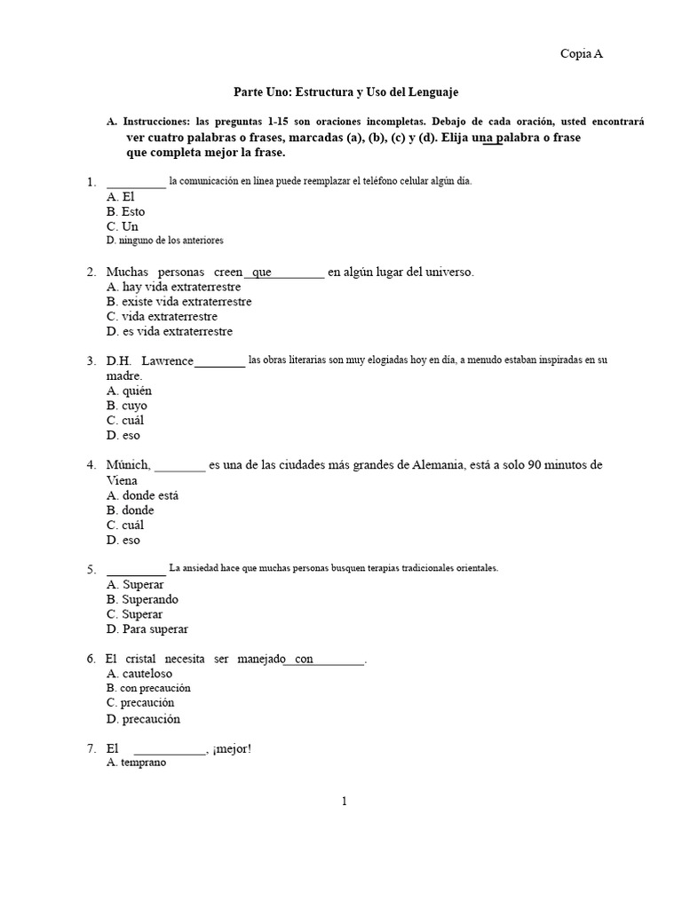 Ejercicios de Lenguaje y Vocabulario | PDF | París (mitología) | Los ...