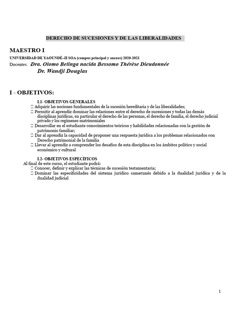 Curso_de_Derecho_de_sucesiones_y_donaciones_Dr_OLOMO_BELINGA | PDF ...