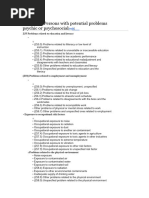 Z Codes for Mental Health Documentation | PDF | Child Abuse | Family
