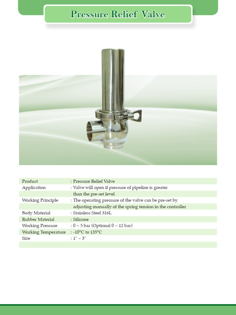 Pressure Relief Valve Weld | PDF