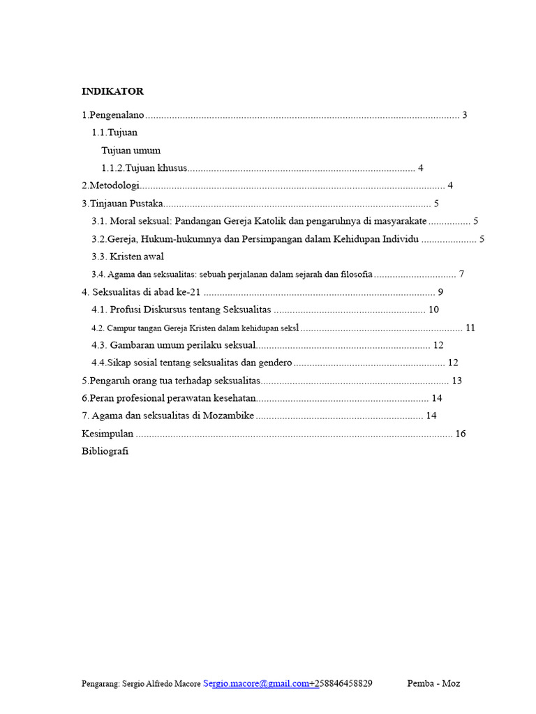 Penyimpangan Seksual Dan Posisi Gereja | PDF