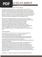 Aktivitas Antropogenik, Asal, Karakteristik, Dan Konsekuensi | PDF