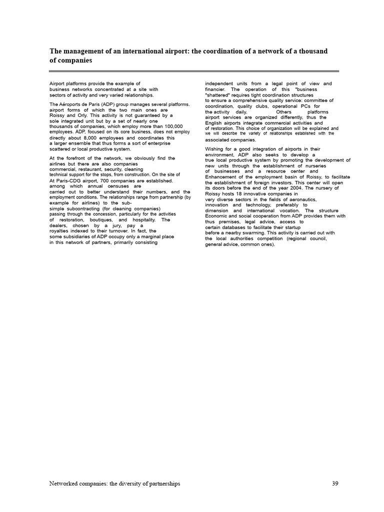 Evaluating ADP Airport Operations | PDF | Airport | Transport