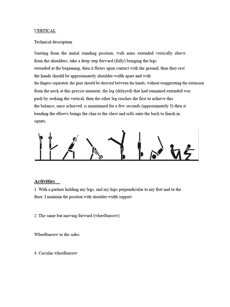 Vertical Gymnastics | PDF