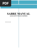 Sabre Quick Reference Guide | PDF | Computing | Aviation