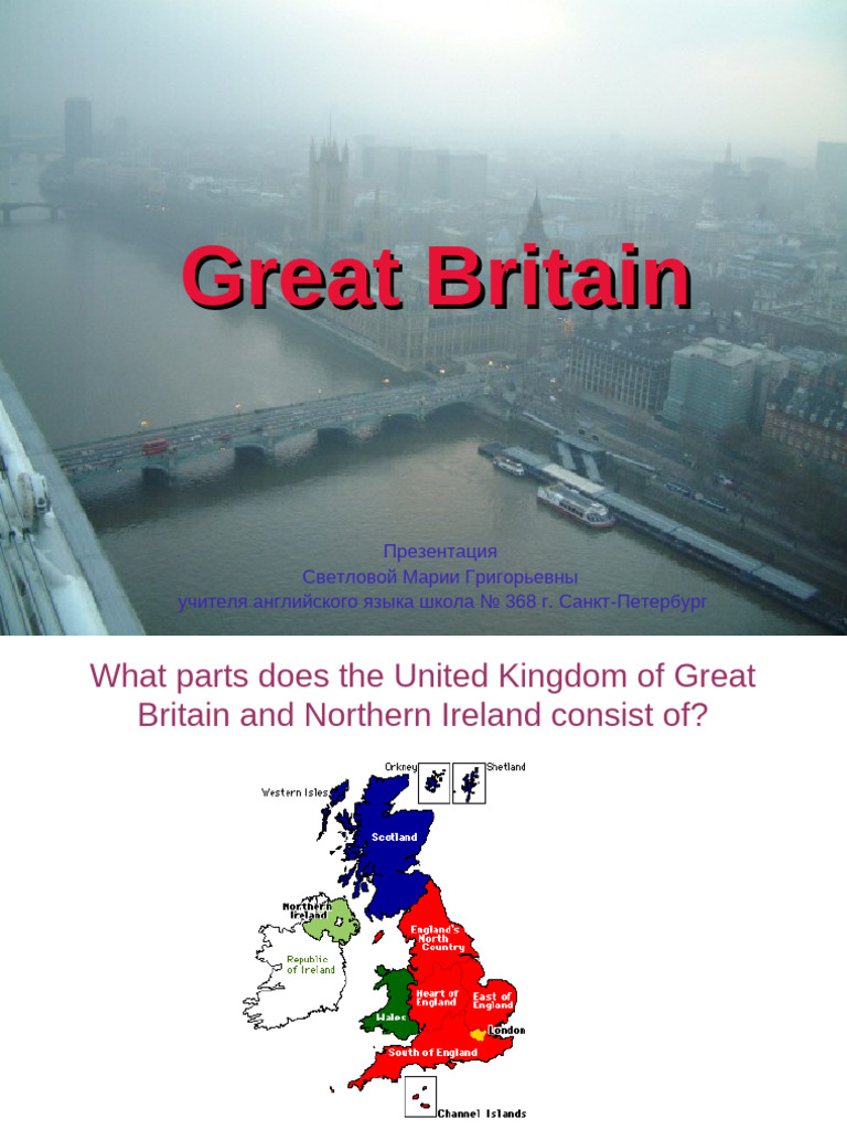 Overview of Great Britain and Its Features | PDF