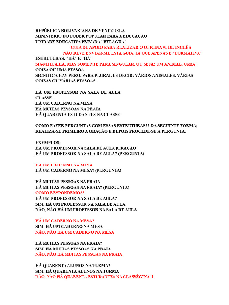 Guia de Inglês How Many e How Much | PDF | Plural