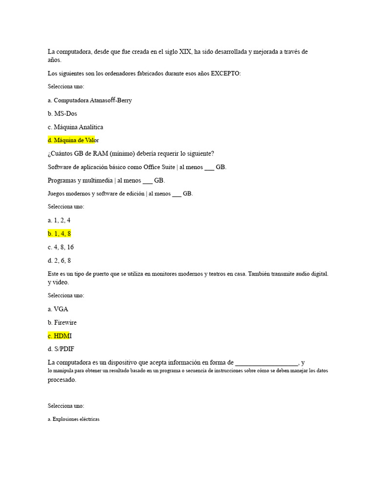 La computadora | PDF | Hardware de la computadora | Unidad Central de procesamiento