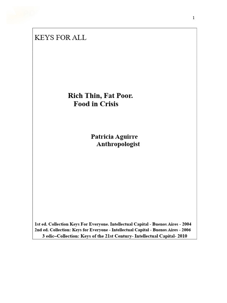 Bibl1-The Complexity of The Food Event (Patricia Aguirre) | PDF | Foods ...