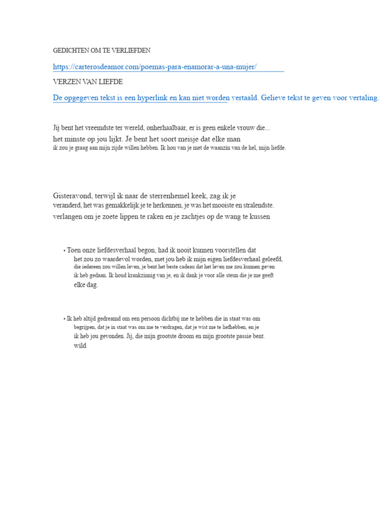 Poëzie Om Verliefd Te Worden | PDF