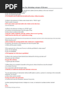 Alberta Learners Practice Q&A-1005 | PDF | Traffic | Traffic Light