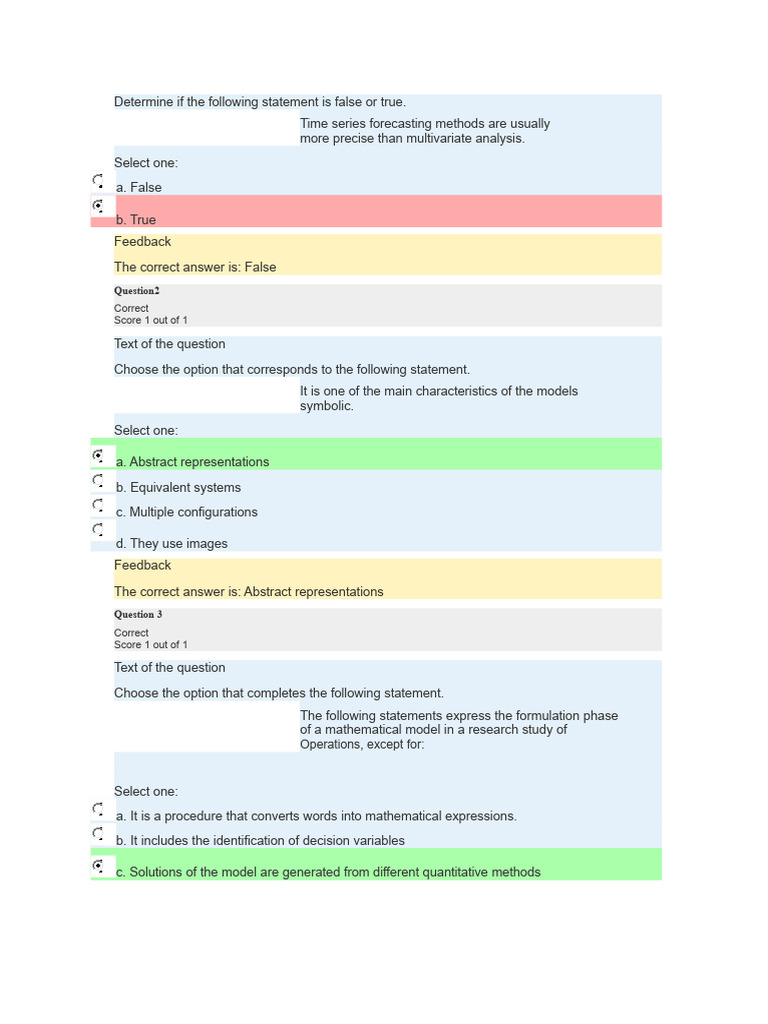 Exam 1 Fundamentals of Operations Research v2 | PDF | Conceptual Model | Mathematics