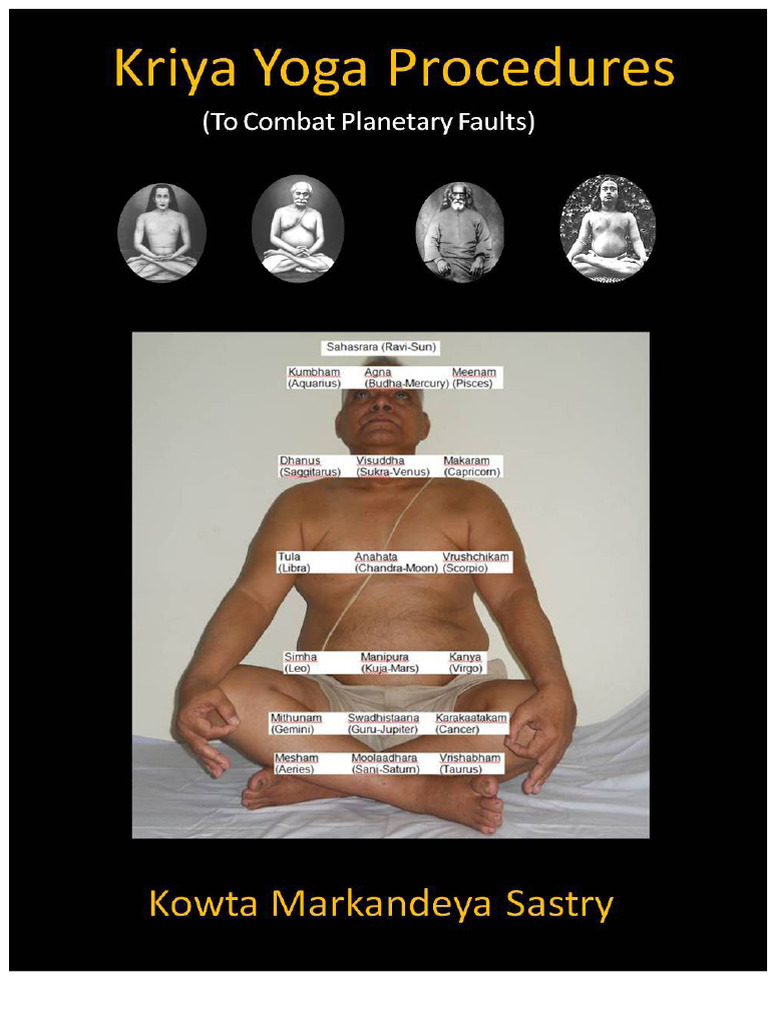 Technika Medytacji Kriya Yoga - Markandeya Sastry Kowta | PDF