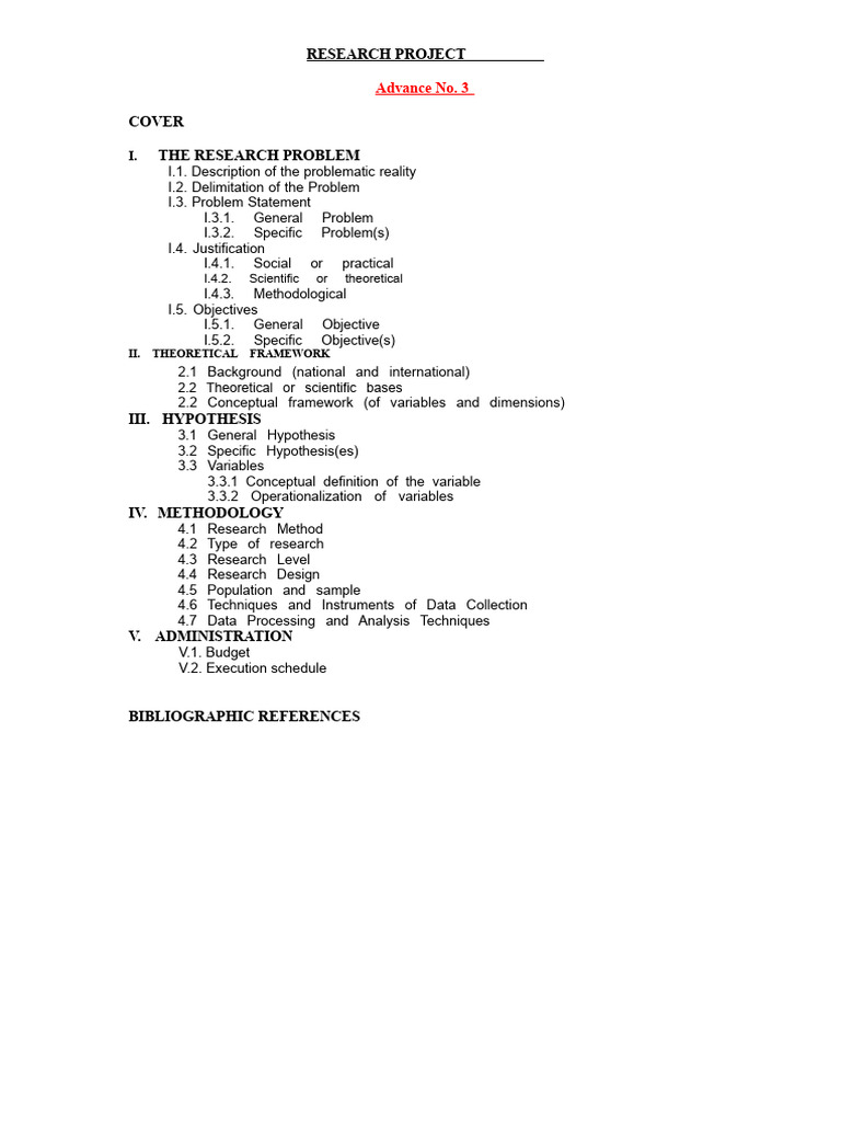 Comprehensive Research Project Guide | PDF