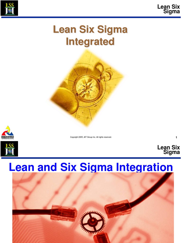 Lean Six Sigma Integrated | Six Sigma | Lean Manufacturing