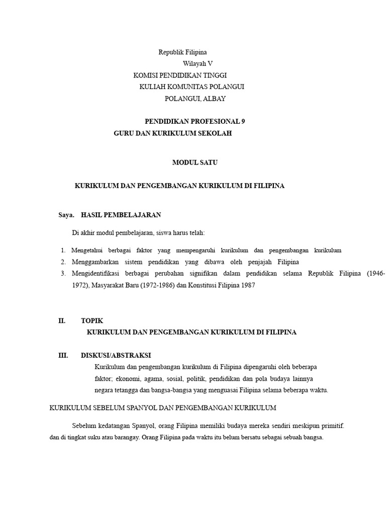 Prof Ed 9 Modul 1 Pdf