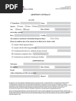 Pet Foster Care Agreement Template | PDF | Pet | Caregiver