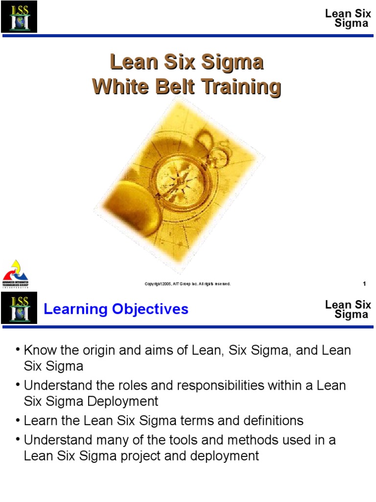 Best Of Six Sigma White Belt Responsibilities Lean Belts Chools Responsibilities