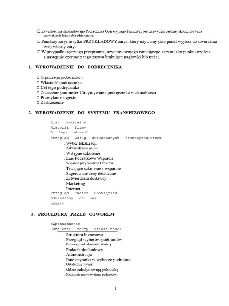 SOP Manual | PDF