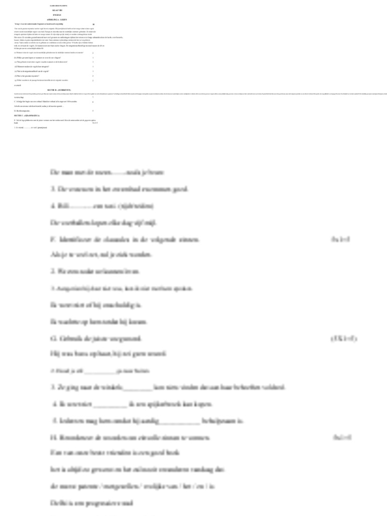 JAARLIJKSE EXAMENS 8 Engels Joseph2 | PDF