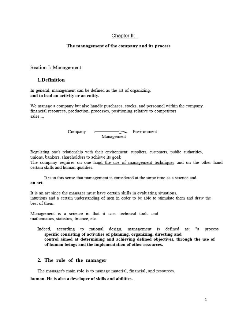 Chapter 2 Management and its process | PDF | Motivation | Motivational