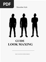 Ultimate Looksmaxxing Cheat Sheet | PDF | Self-Improvement | Wellness