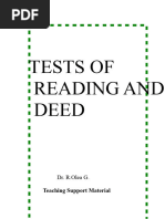 TBT Reading Age Test 2025 2 | PDF | Cognition | Learning